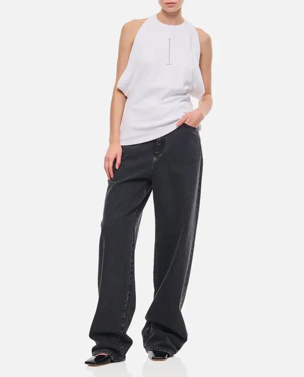 Alexander McQueen Straight Leg Denim Pants