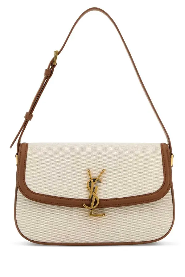 Saint Laurent Solferino Shoulder Bag - Brown