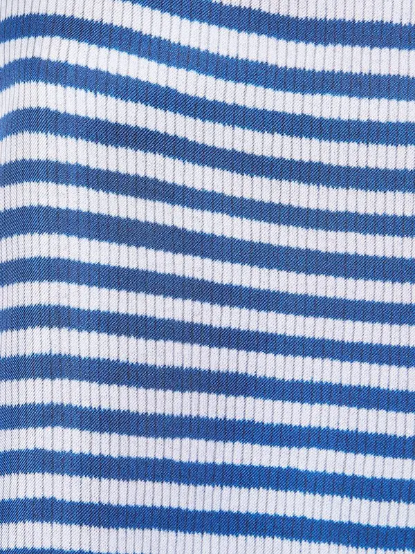 PIERRE-LOUIS MASCIA Ribbed Striped Tank Top