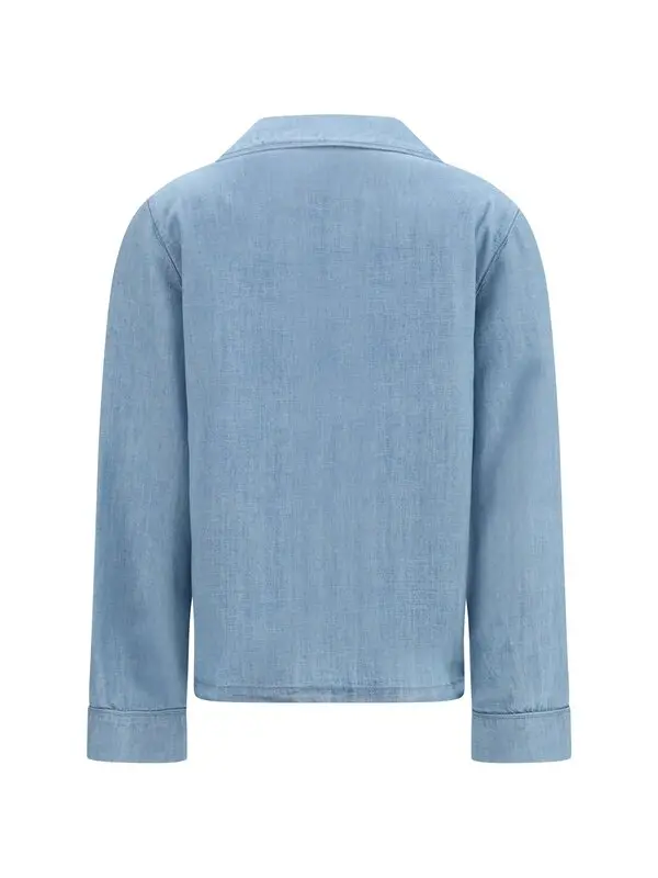 Saint Laurent Textured Cotton Shirt