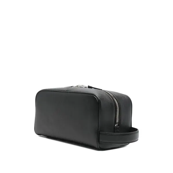 TOM FORD Leather Wash Bag - Black