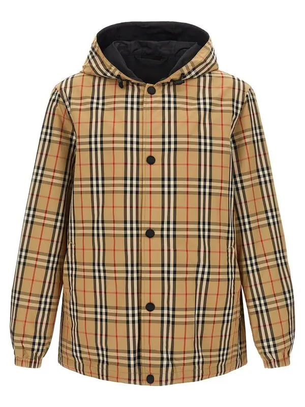 Burberry Reversible Nylon Jacket - Multicolor