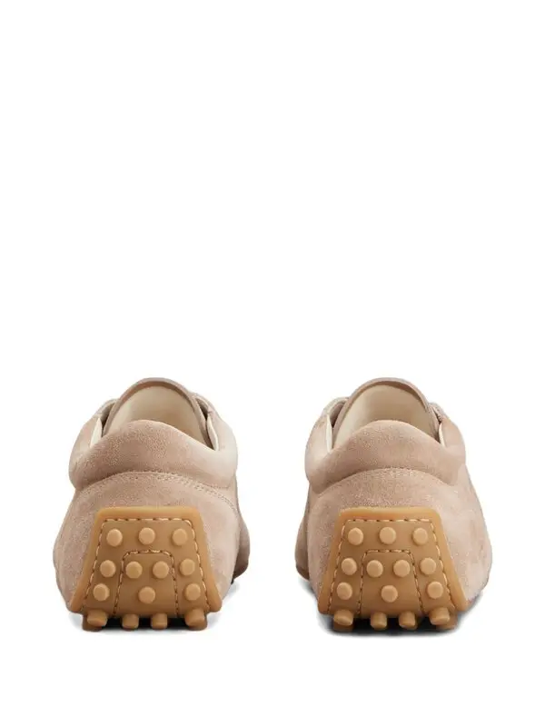 TOD'S Suede Leather Lace-up Sneakers - Multicolor