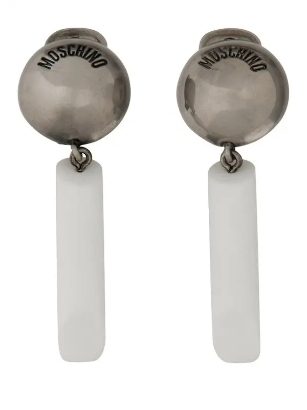 Moschino Key Drop Earrings