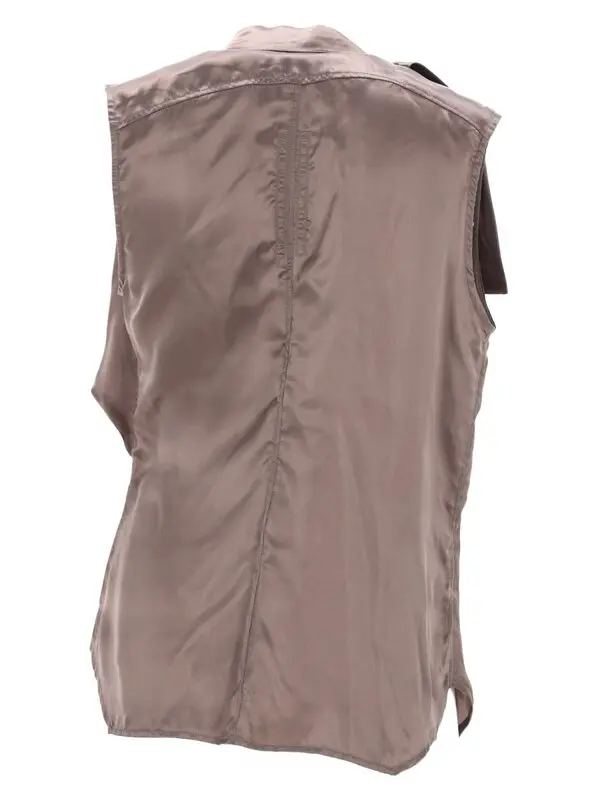 Rick Owens Sleeveless Island Shirt - Multicolor