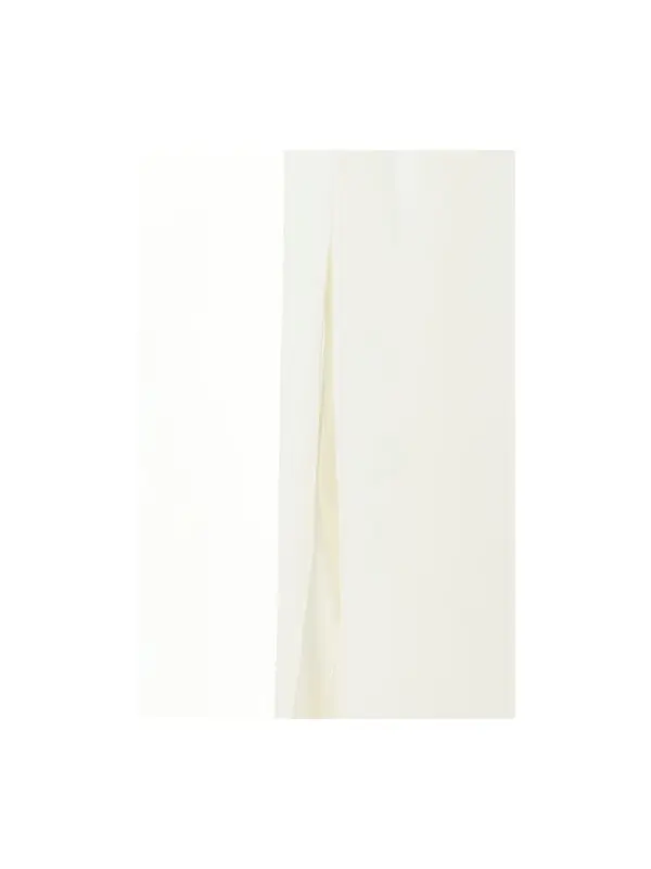 Brunello Cucinelli Long Skirt With Side Slits - White
