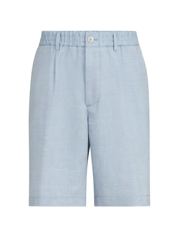 Brunello Cucinelli Linen Bermuda Shorts - Multicolor