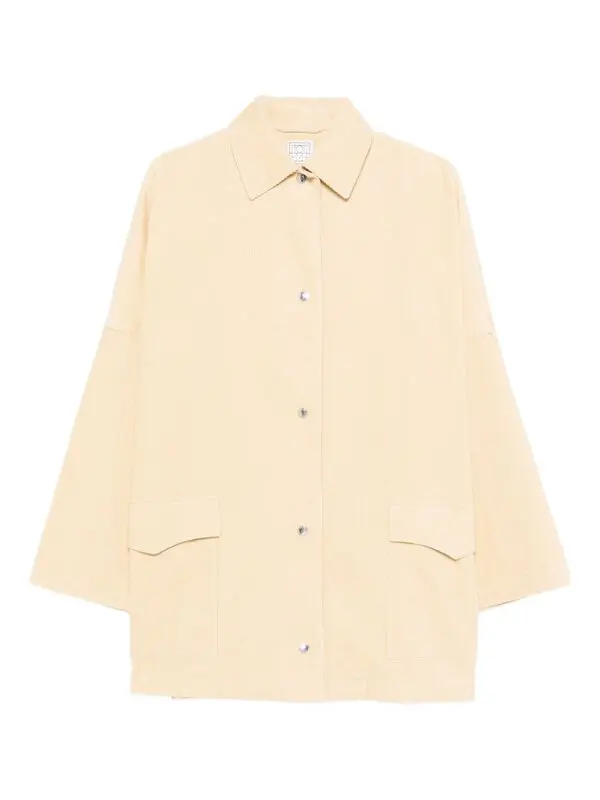 TOTEME Cotton Corduroy Overshirt Jacket - Multicolor