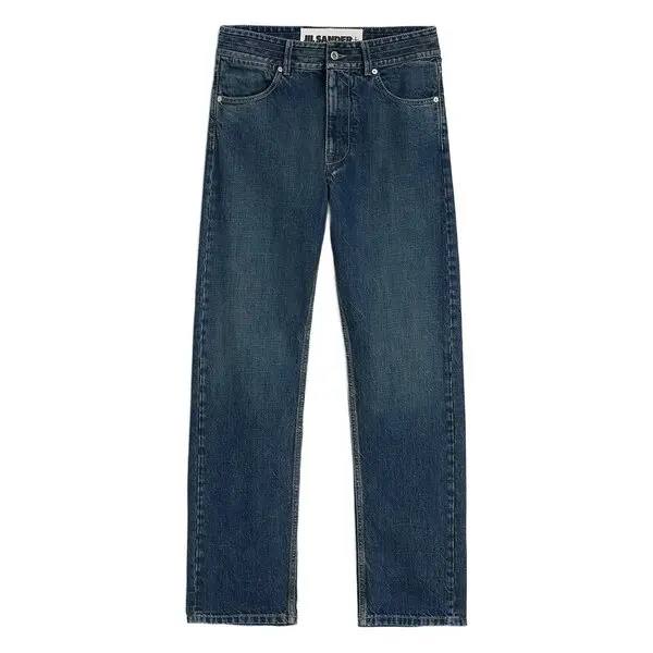 JIL SANDER Straight-leg Denim Trousers - Blue