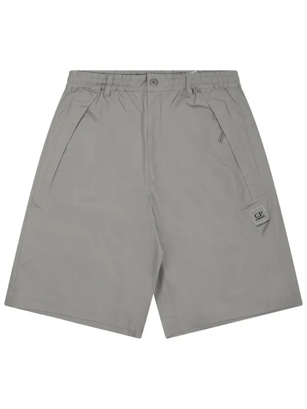 C.P. COMPANY Logo Shorts - Gray