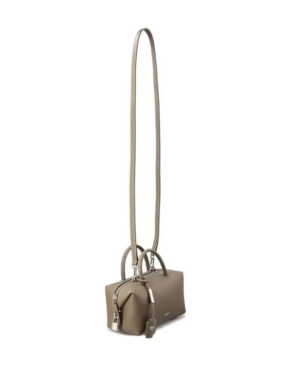 Max Mara Leather Handbag With Padlock Detail