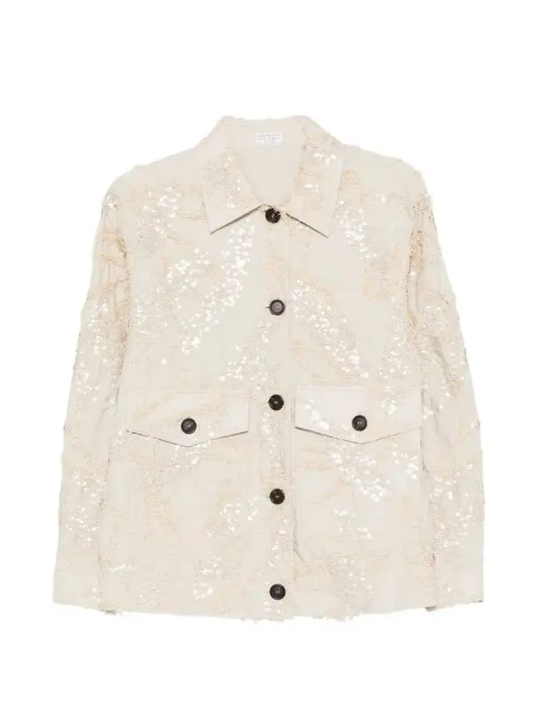 Brunello Cucinelli Sequined Jacket