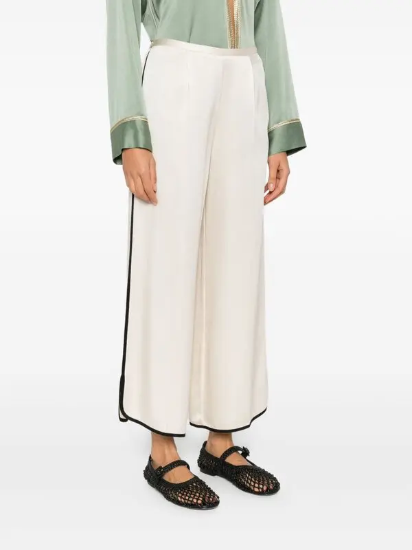 FORTE_FORTE Cropped Trousers - Multicolor