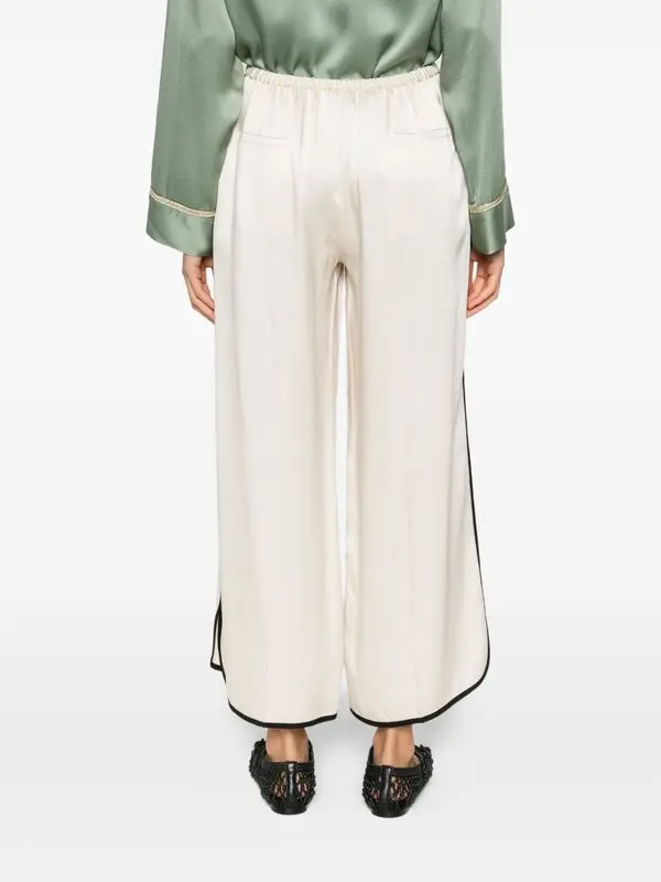 FORTE_FORTE Cropped Trousers - Multicolor