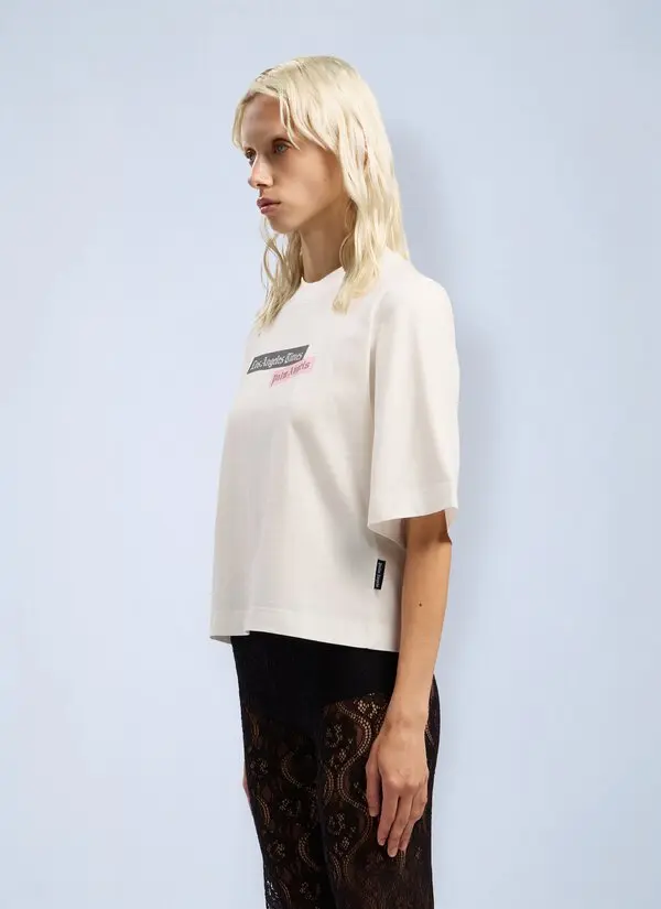 Palm Angels Cropped Graphic T-shirt