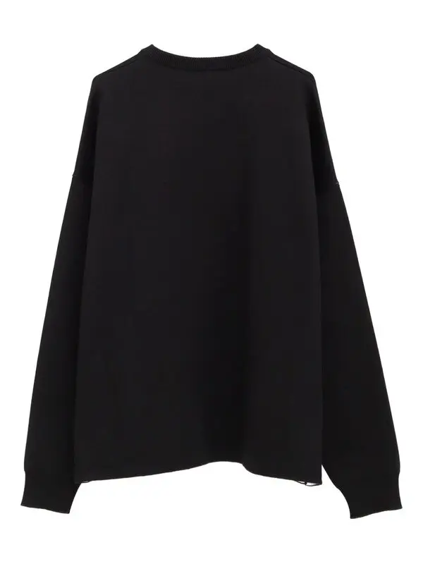 Loewe Anagram Logo Pocket Cotton Sweater - Multicolor