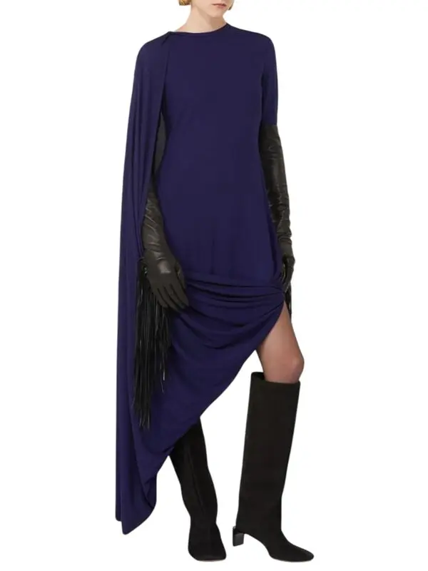 Sportmax Asymmetrical Draped Dress
