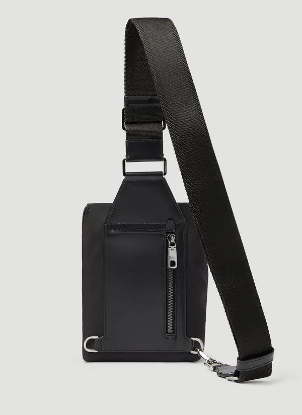 Dolce & Gabbana Logo Plaque Nylon Belt Bag