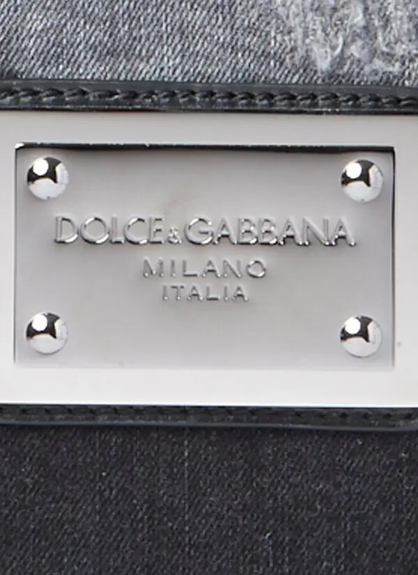 Dolce & Gabbana Logo Plaque Nylon Belt Bag