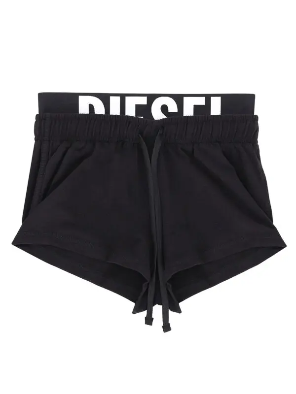 DIESEL® Miranda-d Pop Shorts - Black