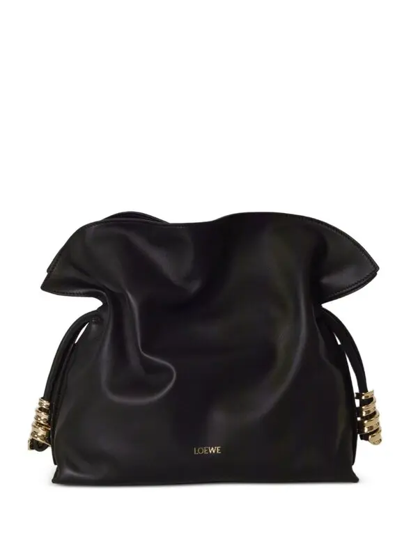 Loewe Flamenco Medium Leather Clutch