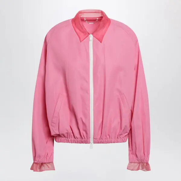 Fendi Technical Viscose Bomber Jacket