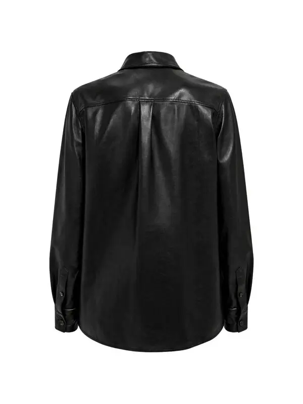 Bottega Veneta Leather Shirt