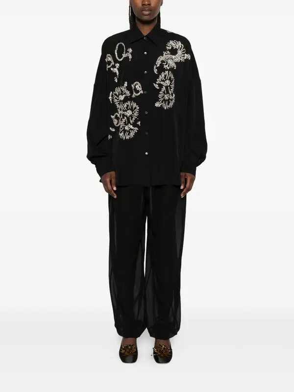Dries Van Noten Casia Embroidered Shirt - Multicolor