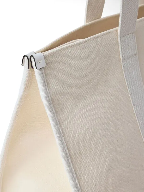 Moncler Logo Canvas Tote Bag