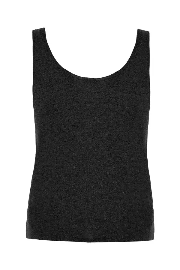 Saint Laurent Sleeveless Knit Top