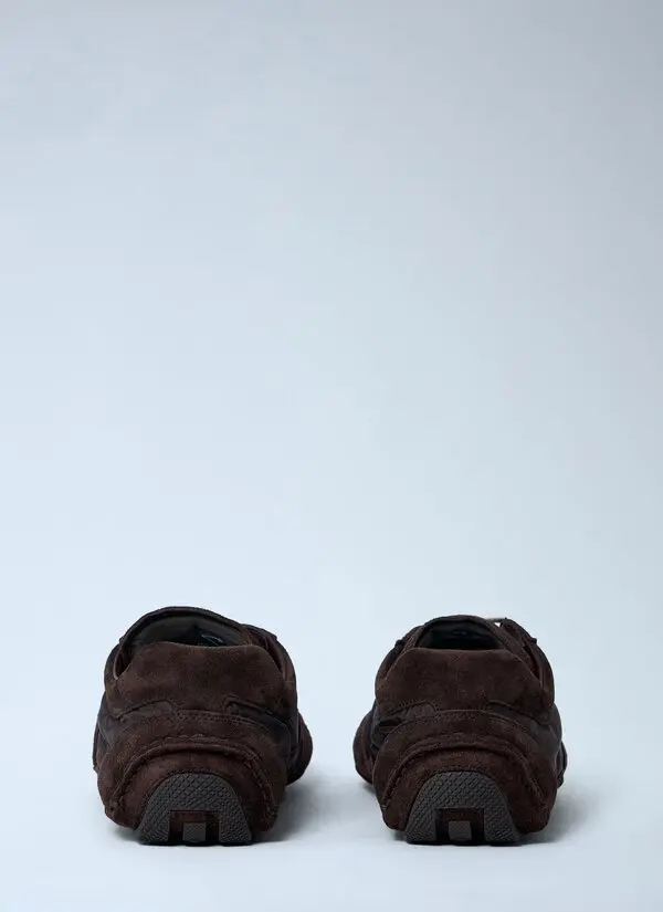 Prada Montecarlo Re-edition 2005 Low-top Sneakers - Brown