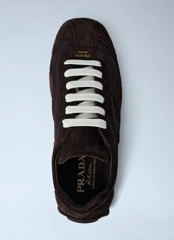 Prada Montecarlo Re-edition 2005 Low-top Sneakers - Brown