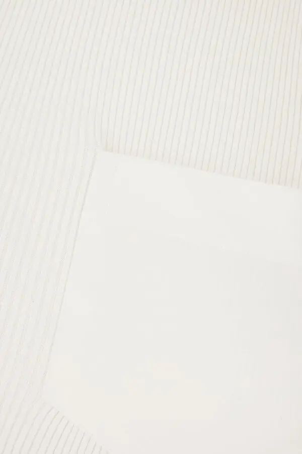 Sportmax Ribbed Tank Top With Pocket Detail