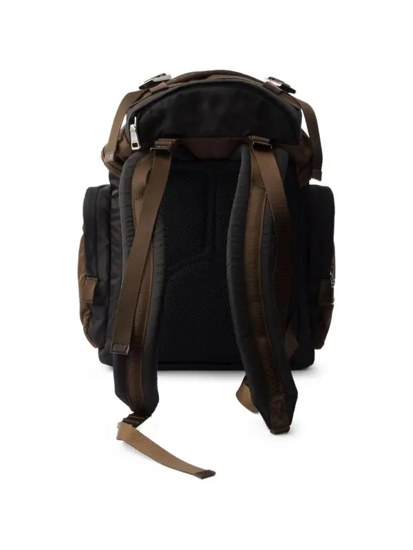 Prada Re-nylon And Leather Backpack