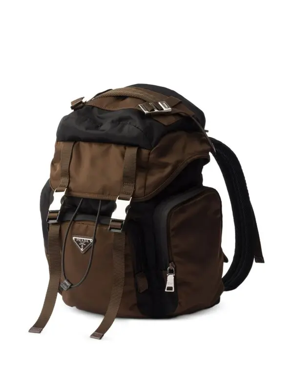 Prada Re-nylon And Leather Backpack