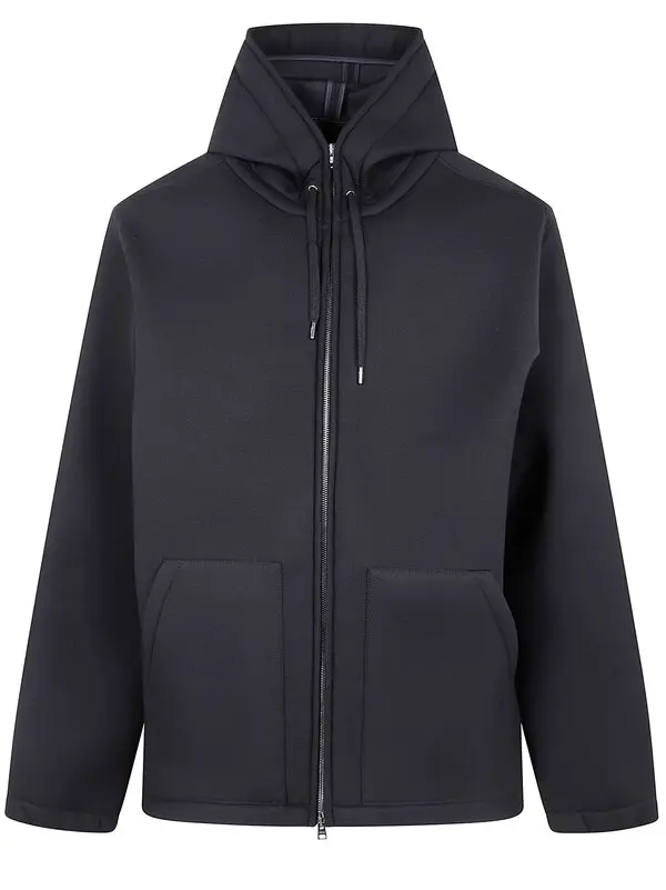 Herno Zip Up Hooded Jacket
