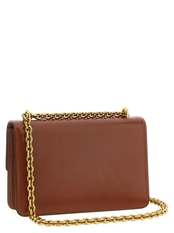 Valentino Garavani Vlogo Signature Shoulder Bag - Brown