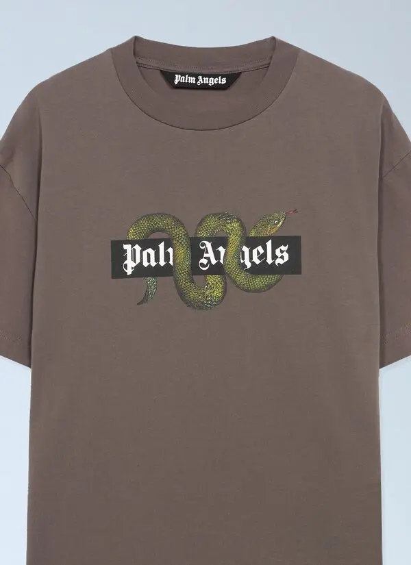 Palm Angels Snake Logo T-shirt