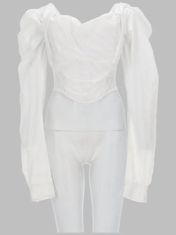 VIVIENNE WESTWOOD Corset Top - White