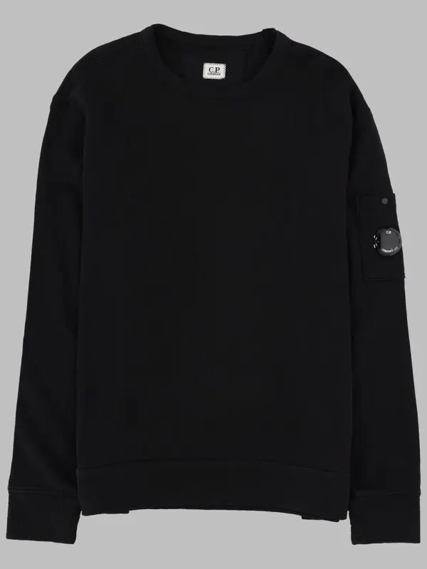 C.P. COMPANY Logo Patch Sweatshirt - Black