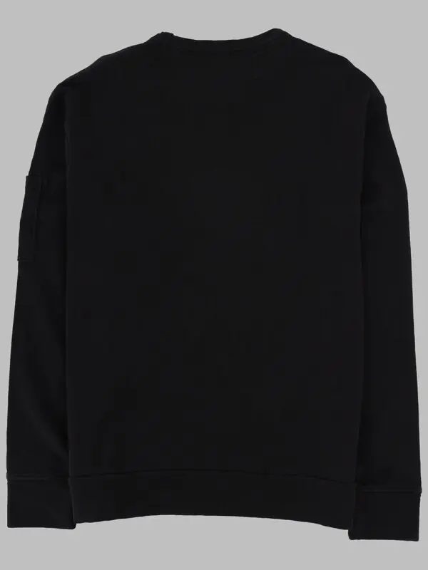 C.P. COMPANY Logo Patch Sweatshirt - Black