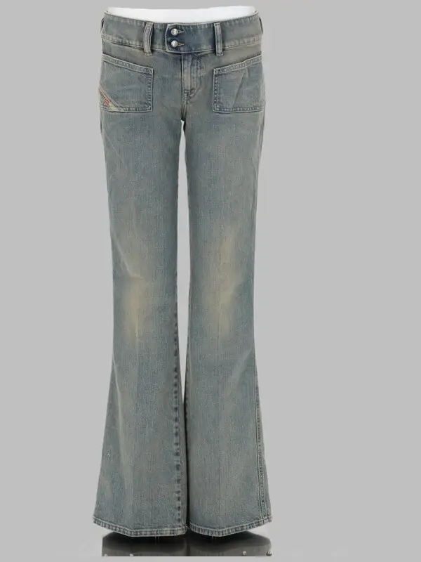 DIESEL® D-hush Bootcut Jeans - Blue
