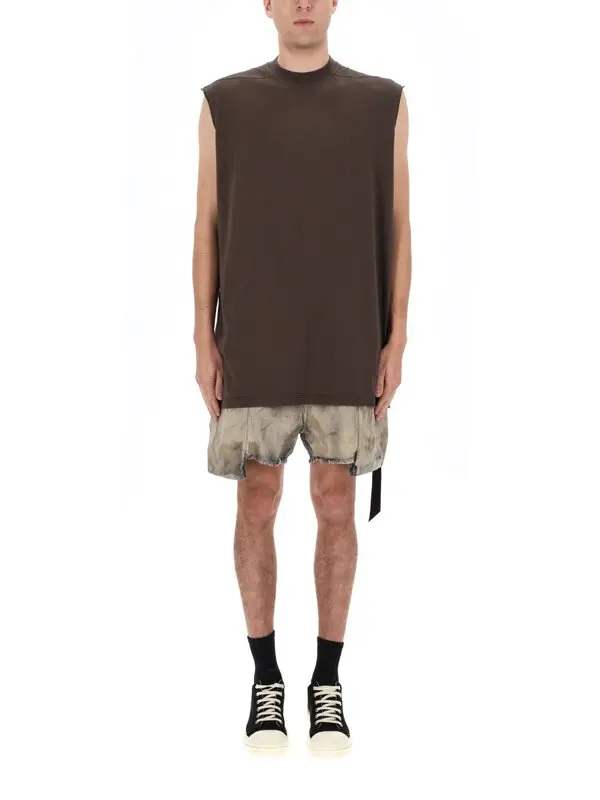Rick Owens Tarp-t T-shirt - Brown