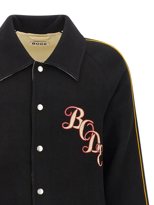 BODE Monogram Snap Reversible Jacket - Multicolor