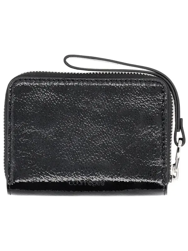 COURREGES Naplack Wallet - Black