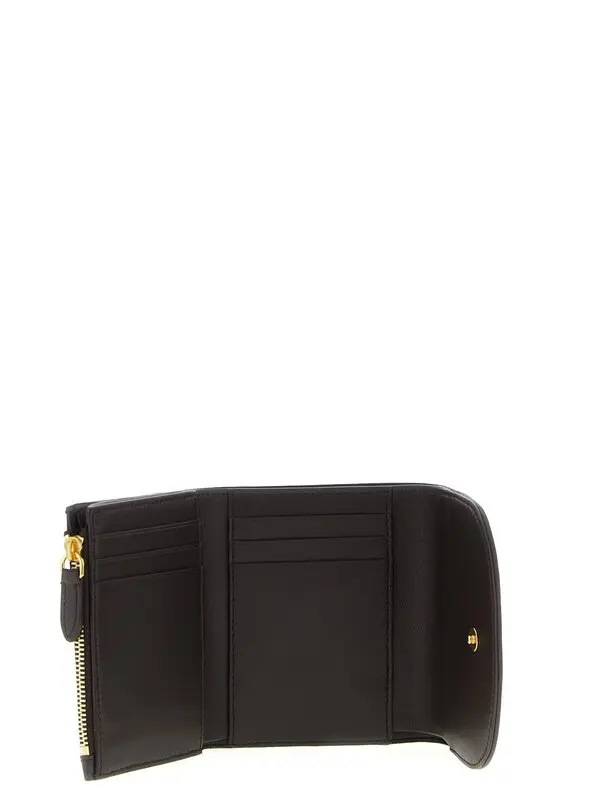 Burberry Highlands' Wallet - Cream