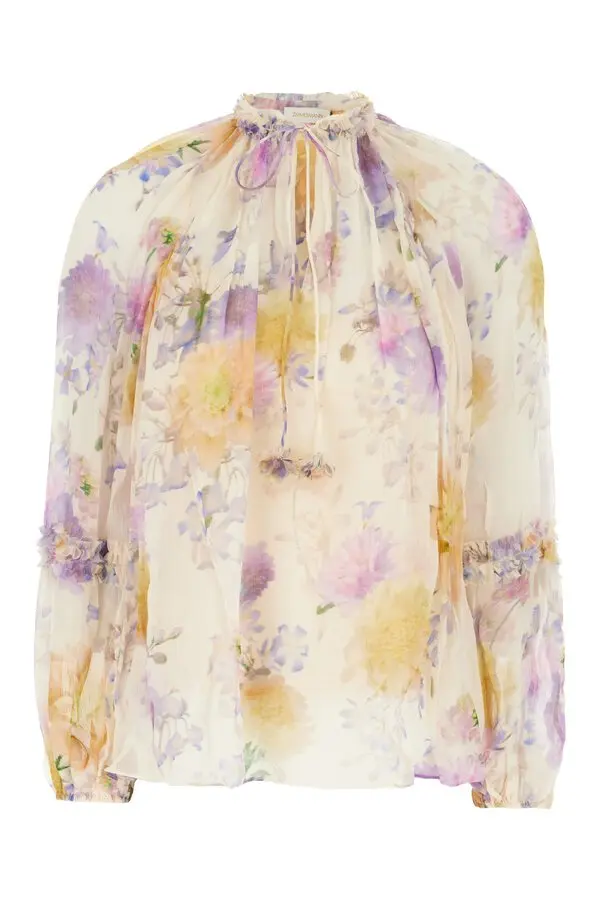 Zimmermann Floral Print Blouse - Multicolor
