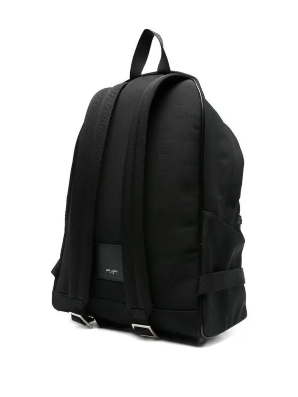 Saint Laurent City Canvas Backpack - Multicolor
