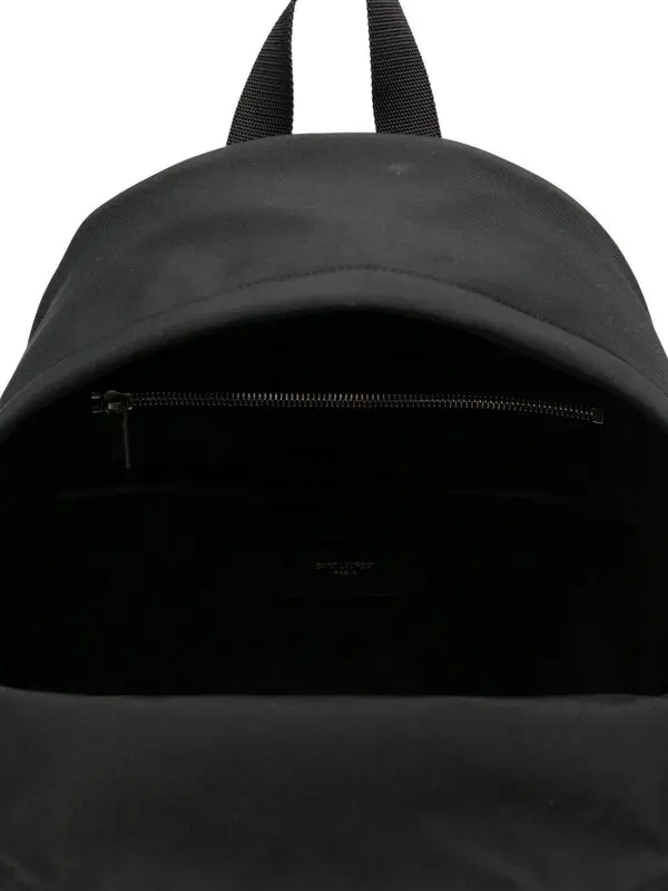 Saint Laurent City Canvas Backpack - Multicolor