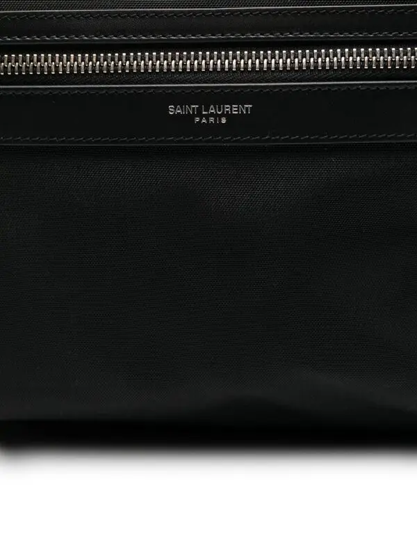 Saint Laurent City Canvas Backpack - Multicolor